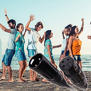 EMB Audio Professional Shielded Speaker Cable XLR Male to Female Patch Cords for use with DJ, Home, Microphone, Instrument and Speaker (15FT / 18GA, 8-Pack)