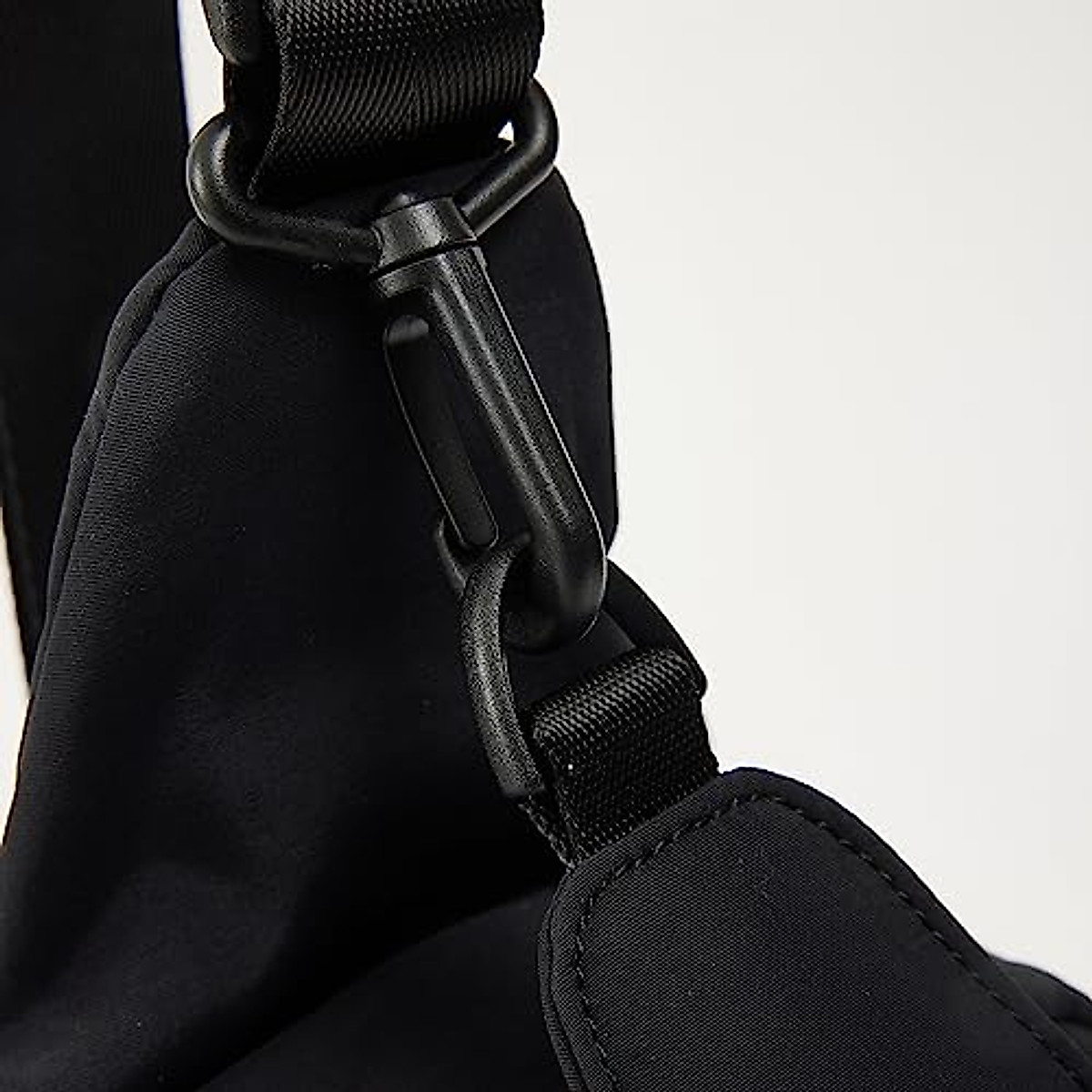 VAKAER Sling Bag for Women, Small Crossbody Bags with Adjustable Straps, Lightweight Chest Bag Casual Daypack Backpacks for Travel Hiking (Black)