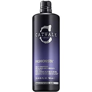 TIGI Catwalk Fashionista Violet Conditioner (For Blondes and Highlights), 25.36 Ounce