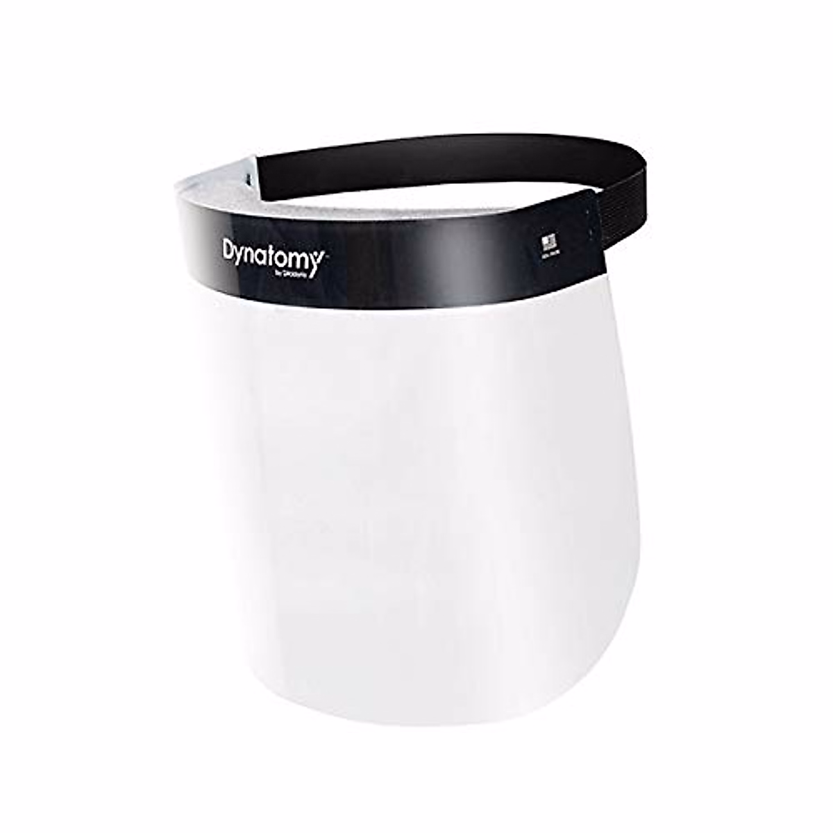 Dynatomy Face Shields, 10-Pack, Made in USA, Full Coverage PPE by D'Addario (DFSM-1-10)