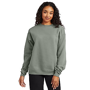 Hanes mens Ecosmart Sweatshirt, Stonewashed Green, XX-Large US