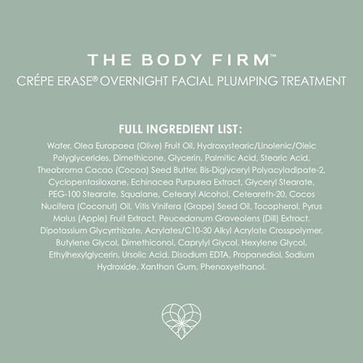 Crepe Erase Plump & Firm Facial Treatment, Anti-Aging Skin Care, Hydrating Face Moisturizer, Night Cream for Face and Neck, Moisturizing and Firming, Supports Wrinkle & Crepe Skin, 1.7 fl oz