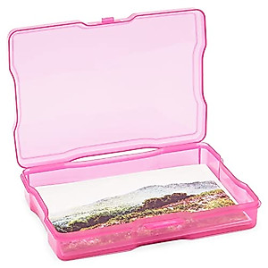 Paper Junkie 4 x 6 Inch Photo Storage Box with 6 Inner Cases (7 Pieces)