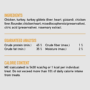ORIJEN Freeze Dried Cat Treats, Original and OXO Good Grips Pet POP Container – 1.1 Qt