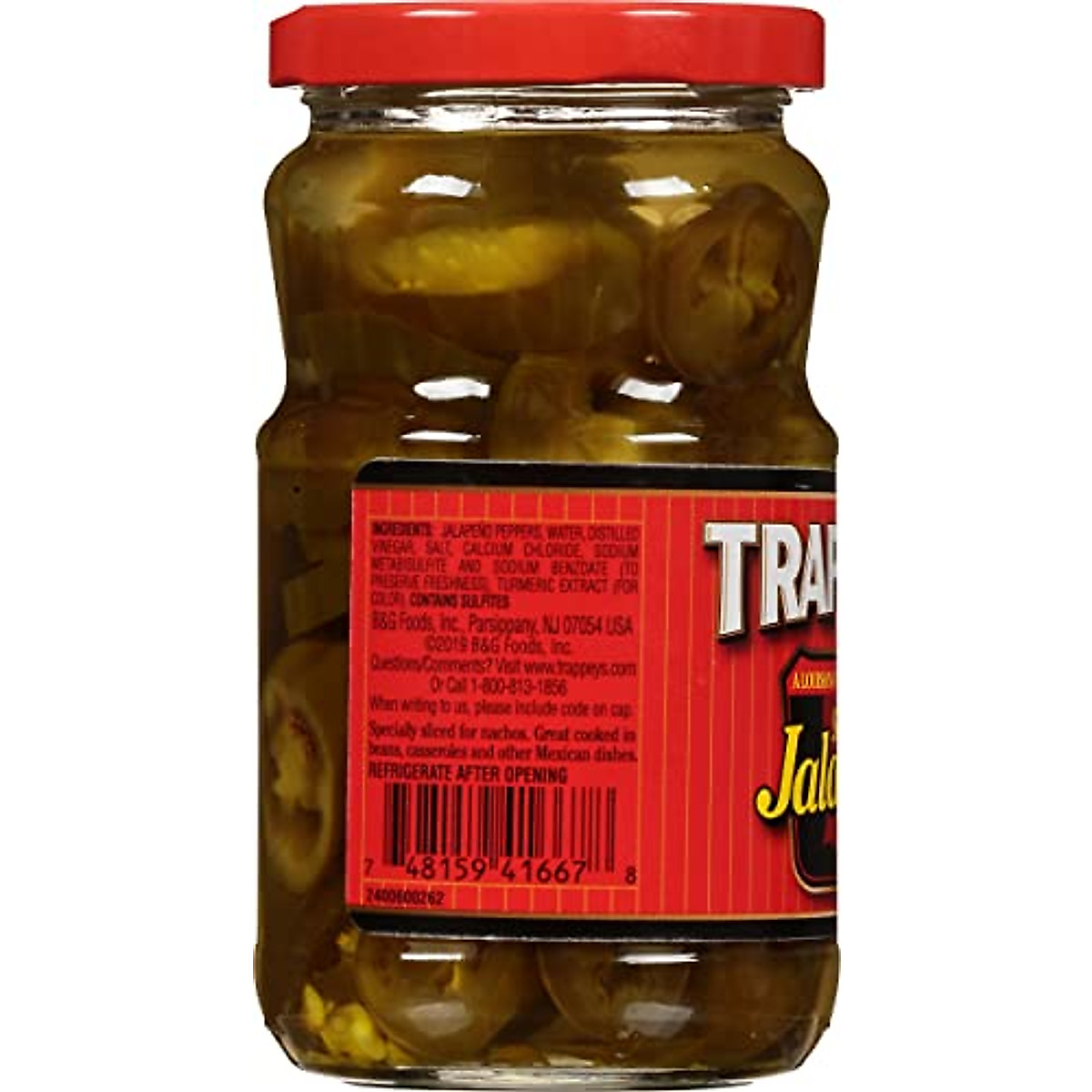 Trappey's Sliced Jalapeno Peppers, 12 Ounce