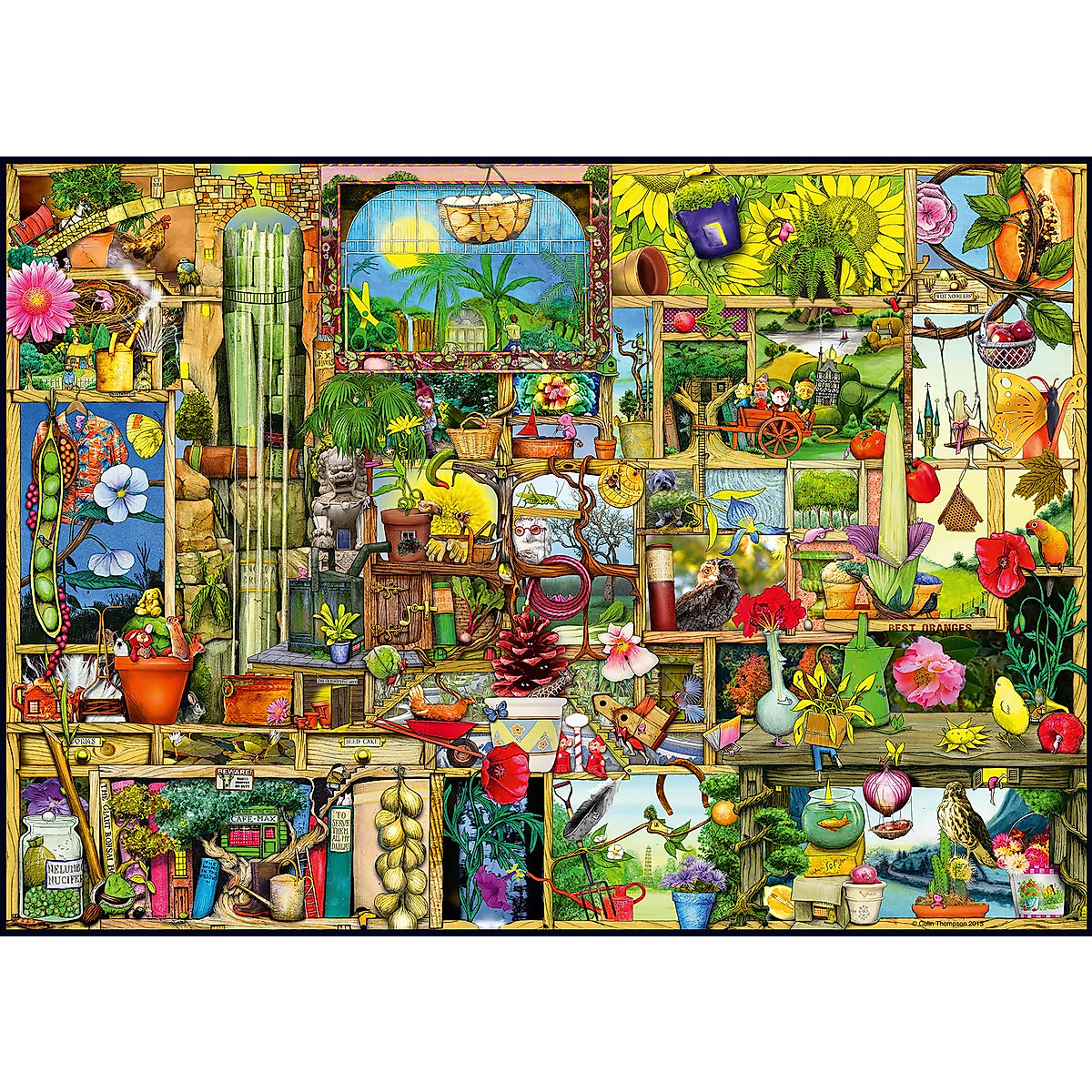 Ravensburger Colin Thompson 2X 1000 Piece Jigsaw Puzzles for Adults & Kids Age 14 Up [Amazon Exclusive]
