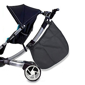 2 Pack Universal Side Sling Stroller Mesh Cargo Net and Organizer, Extra Stroller Storage Space, Non-Slip and Adjustable Straps