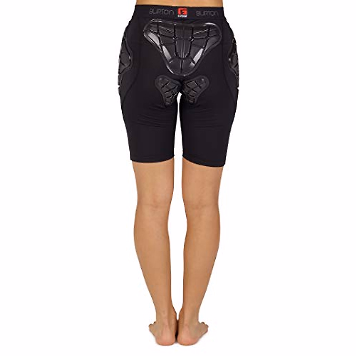 Burton Womens Total Impact Short, True Black, Large