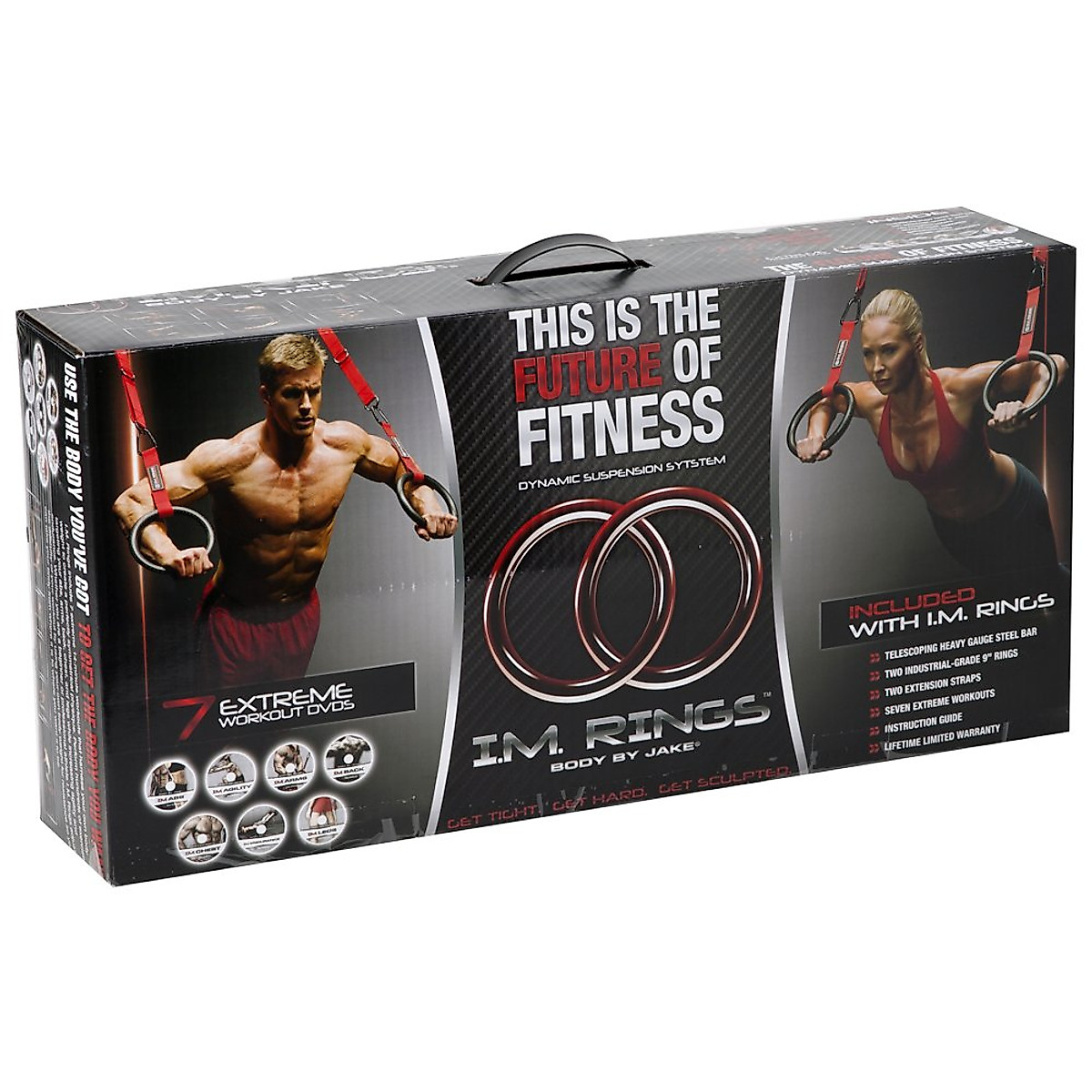 Body By Jake IM Body Weight Training Rings