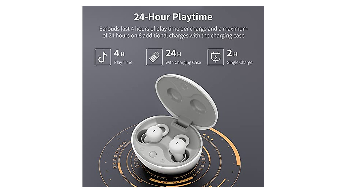 Sleep Earbuds Wireless Bluetooth for Side Sleepers & Travel