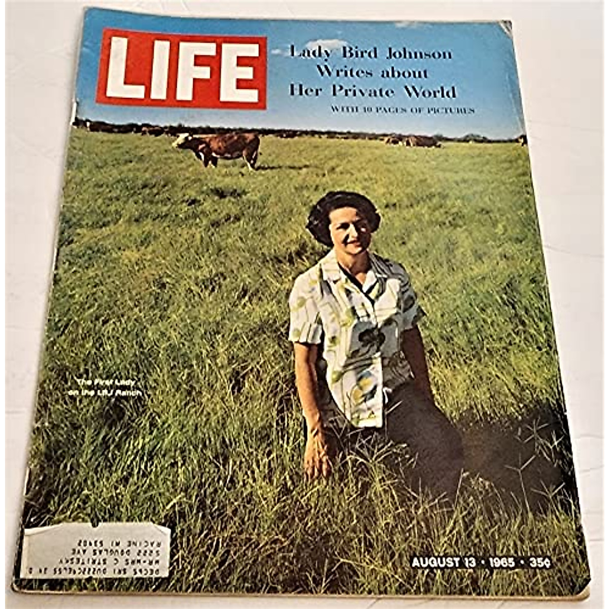 LIFE Magazine - August 13, 1965 - Lady Bird Johnson