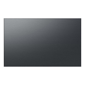SAMSUNG RAF36DB4MT Bespoke 4-Door French Door Refrigerator Panel in Matte Black Steel - Bottom Panel