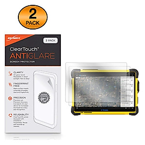 BoxWave Screen Protector Compatible with Trimble T10 - ClearTouch Anti-Glare (2-Pack), Anti-Fingerprint Matte Film Skin for Trimble T10
