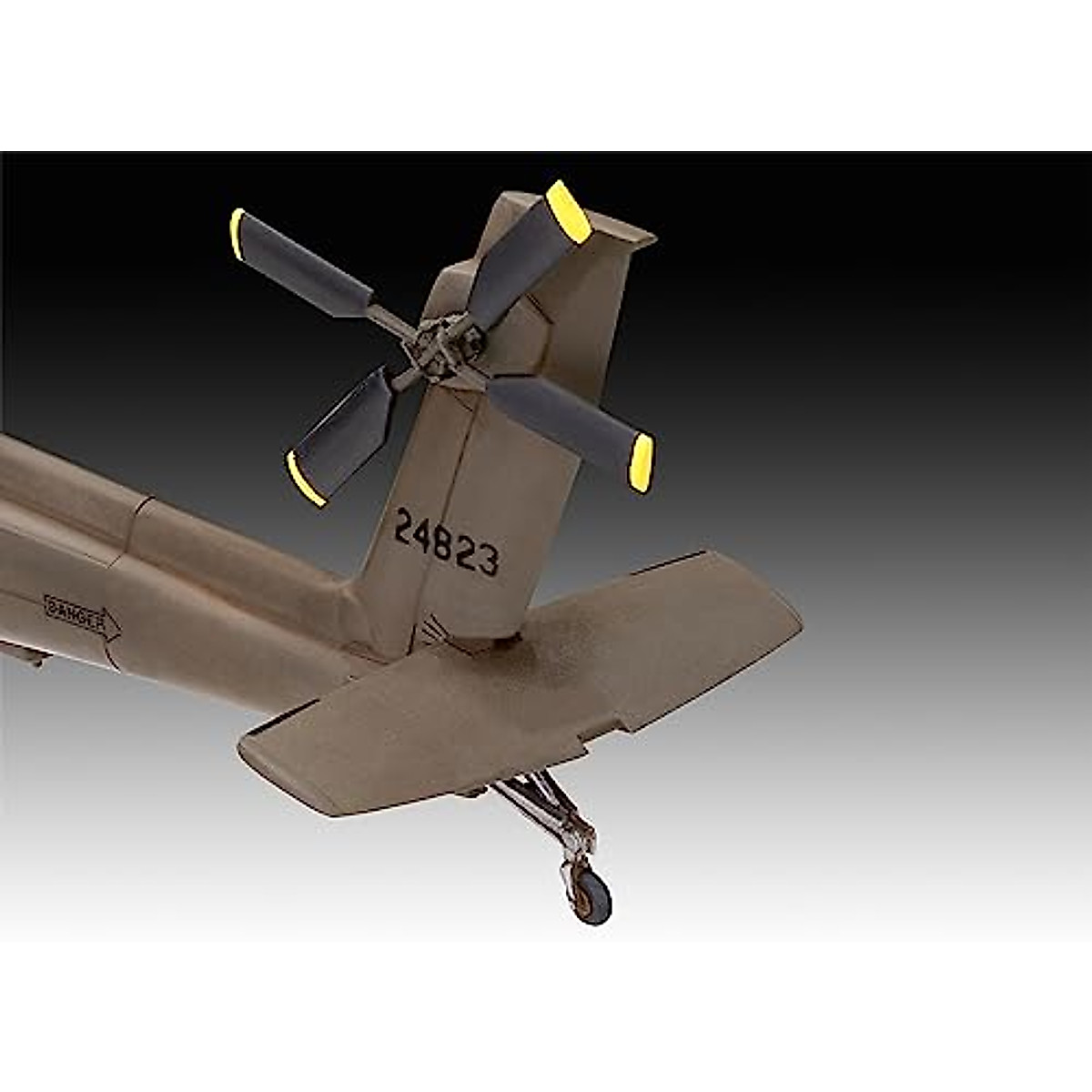 Revell 03824 AH-64A Apache 1:72 Scale Unbuilt/Unpainted Plastic Model Kit