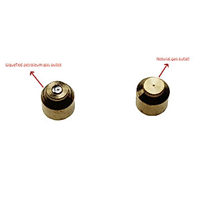 10002265 Replacement Propane/Natural Gas 3 Way Pilot Assembly compatible with for Majestic Temco, and Vermont Castings gas stoves