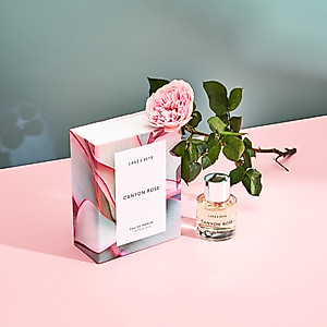 Lake & Skye Canyon Rose Eau de Parfum Spray - Vegan, Cruelty Free & Synthetic Free, 1.7 fl oz (50 ml) - Warm Floral and Vanilla