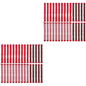 VICASKY 60Pcs Mini Knit Scarf Mini Snowman Scarf Christmas Knit Scarf Wine Bottle Scarves Miniature Snowman Accessories