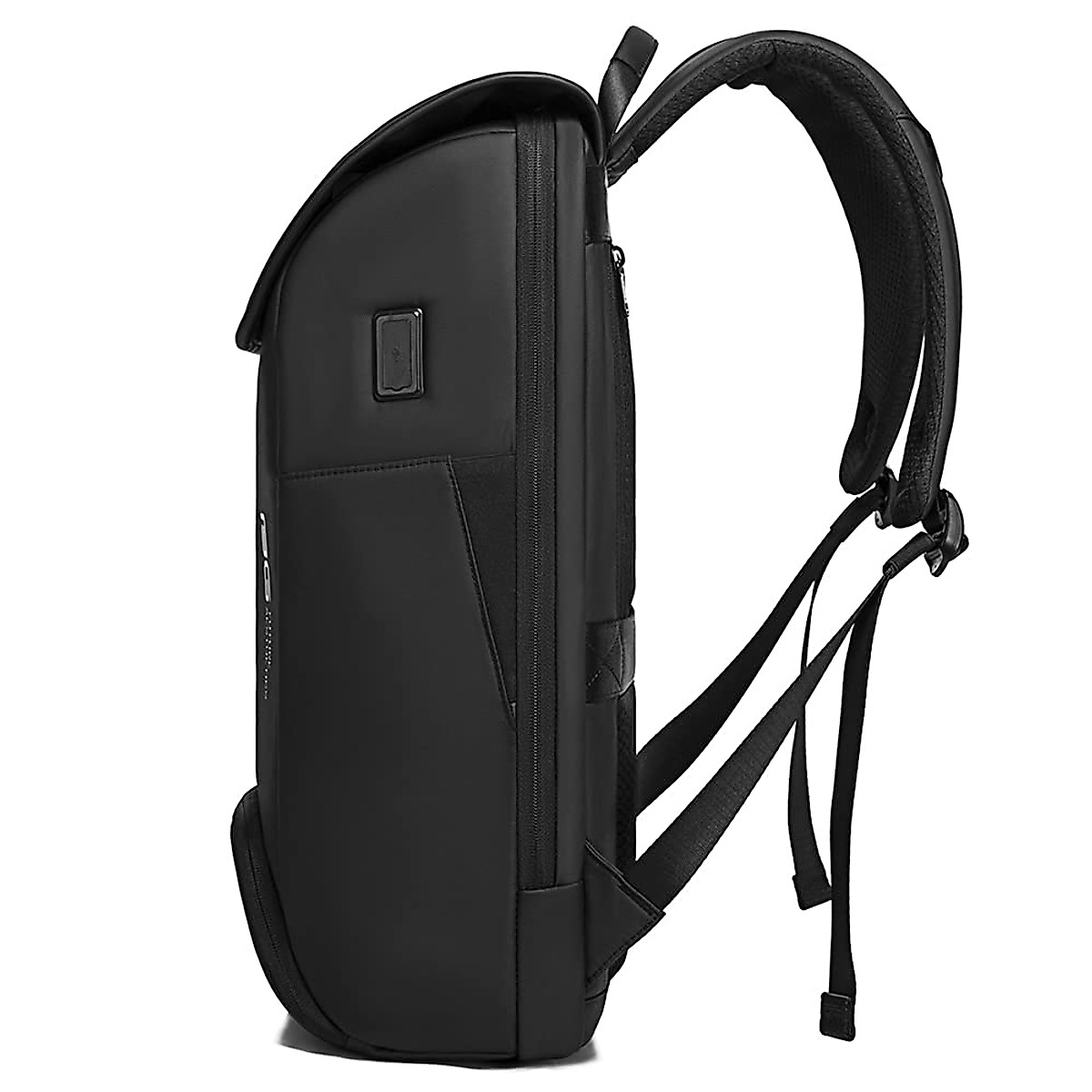 Laptop Backpack Smart Trendy Fashion Durable 21 Liters Capacity Unisex Oxford Material Backpack With Anti_Theft Waterproof USB 1.37KG Weight 15.6 In Laptop Bag For Business Travel College School-Black