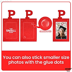 KatchOn, Red Proud of You Graduation Photo Banner 2024 - 10 Feet, Felt, Personalized, Holds 12 Pictures, Class of 2024 Decorations