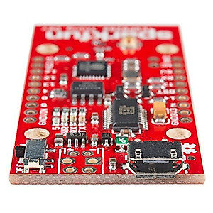 SparkFun ESP8266 Thing - Dev Board - WiFi-enabled microcontroller compatible with Arduino for Internet of Things WiFi Development On-board FTDI USB-to-Serial converter PCB trace antenna U.FL connector