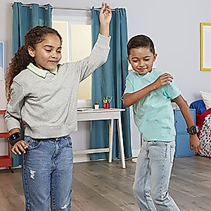 Little Tikes Tobi 2 Robot Smartwatch Amazon Exclusive, Gaming, Advanced Graphics, Motion-Activated Selfie Camera, Fun Expressions, Games, Pedometer, Splashproof, Wireless Connectivity, Video, Black 6+