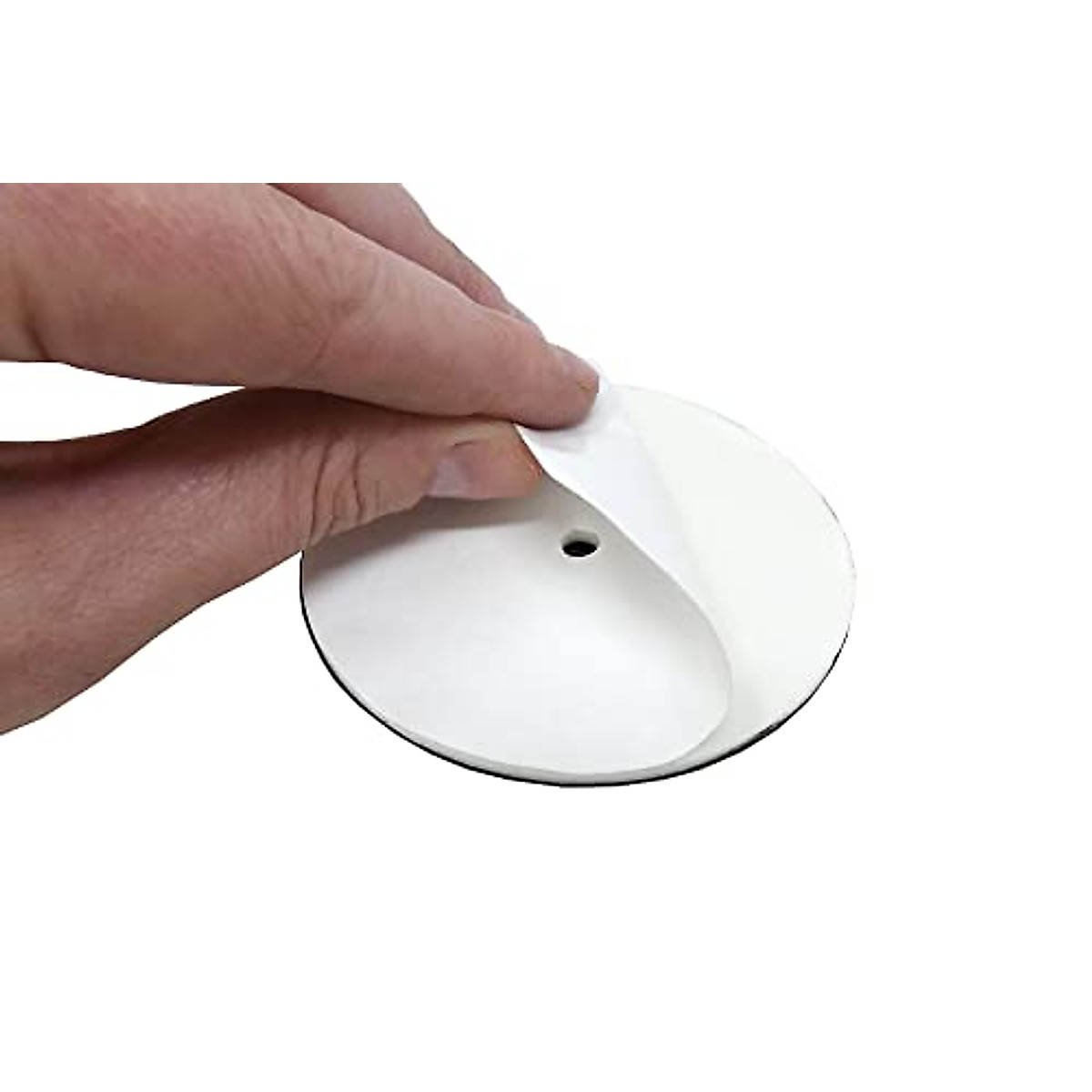 Shepherd Hardware 9454 2-1/2-Inch Round, Adhesive Slide Glide Furniture Sliders, 4-Pack , Beige