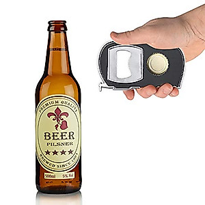 Bottle Opener Magnetic with Fridge Magnets Sticker,RV Camper Bottles Opener Caravan Bottle Beer Opener Unique Beer Gift Idea for Camper Lovers Cool Gadgets Outdoor Picnic Home Using