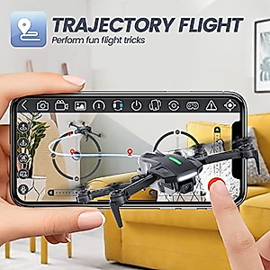 DEERC D70 Mini Drone with Camera,720P HD FPV Foldable Drones,2 Batteries,One Key Start,Headless Mode,Altitude Hold,360 Flip,Drone for Kids,Toys Gifts for Kids