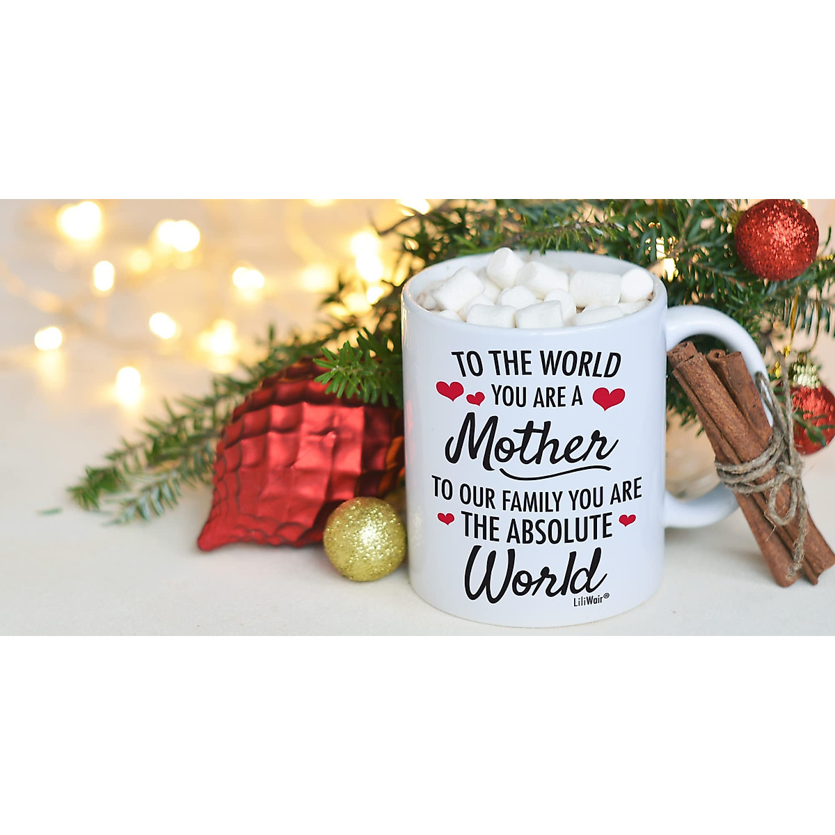 Gifts for Mom from Daughter Son Funny Birthday Coffee Mugs Christmas Mug Presents in Law Step Moms Finest Cool Unique Present Ideas for Mother Stepmom Aunt Wife Tea Cups