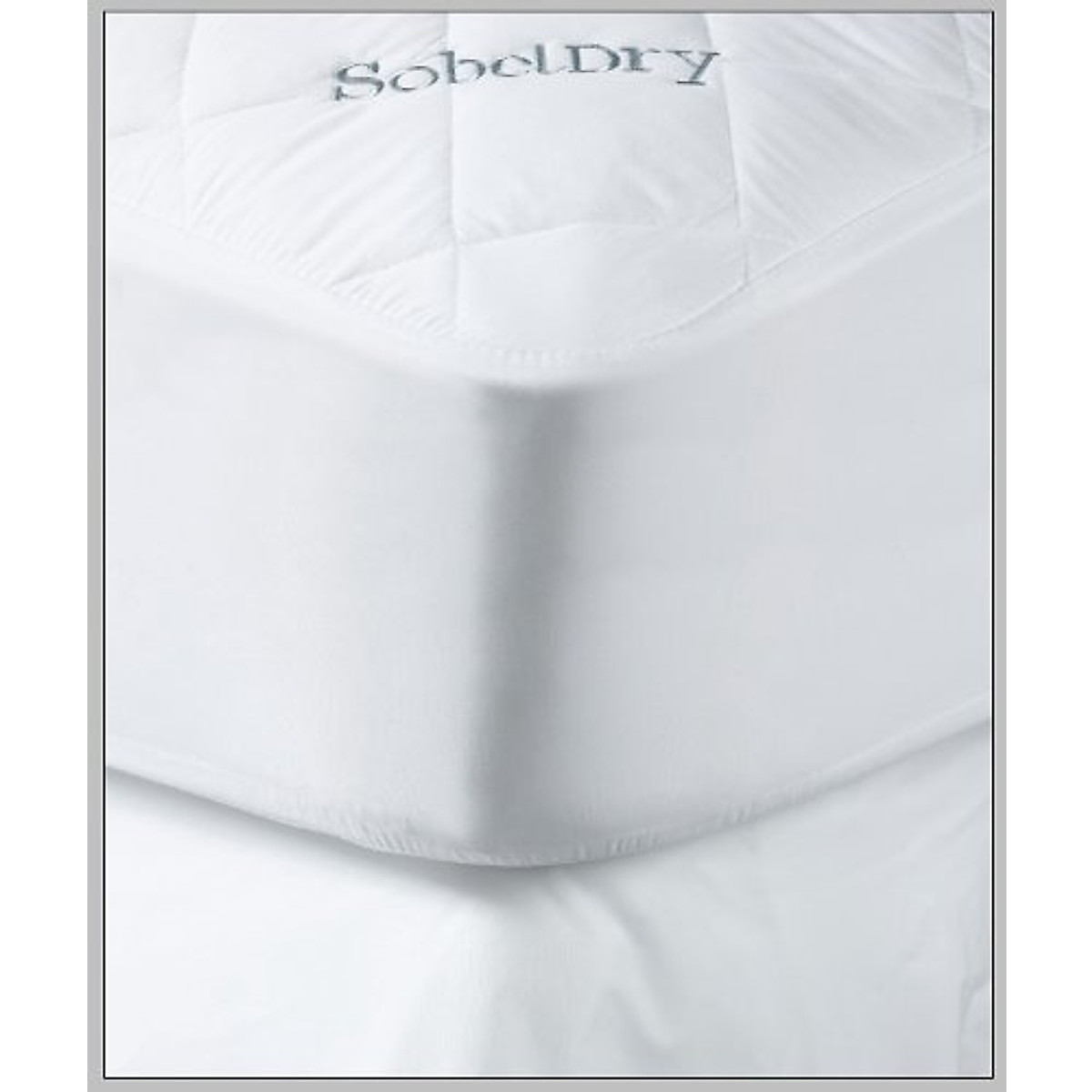 Sobel Westex: Hotel Sobel Dry Hypoallergenic Mattress Pad | Hotel & Resort Quality, 100% Water Resistant, Quiet, Soft & Supportive Microfiber Fill | Hypoallergenic, Downlike Feel, (Twin Size)