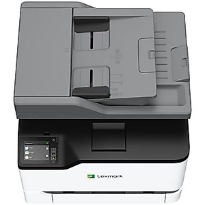 Lexmark MC3426i Color Laser Multifunction Wireless Printer with Print, Copy, Scan and Cloud Fax Capabilities, Plus Full-Spectrum Security and Print Speed up to 26ppm (40N9650), White, Small