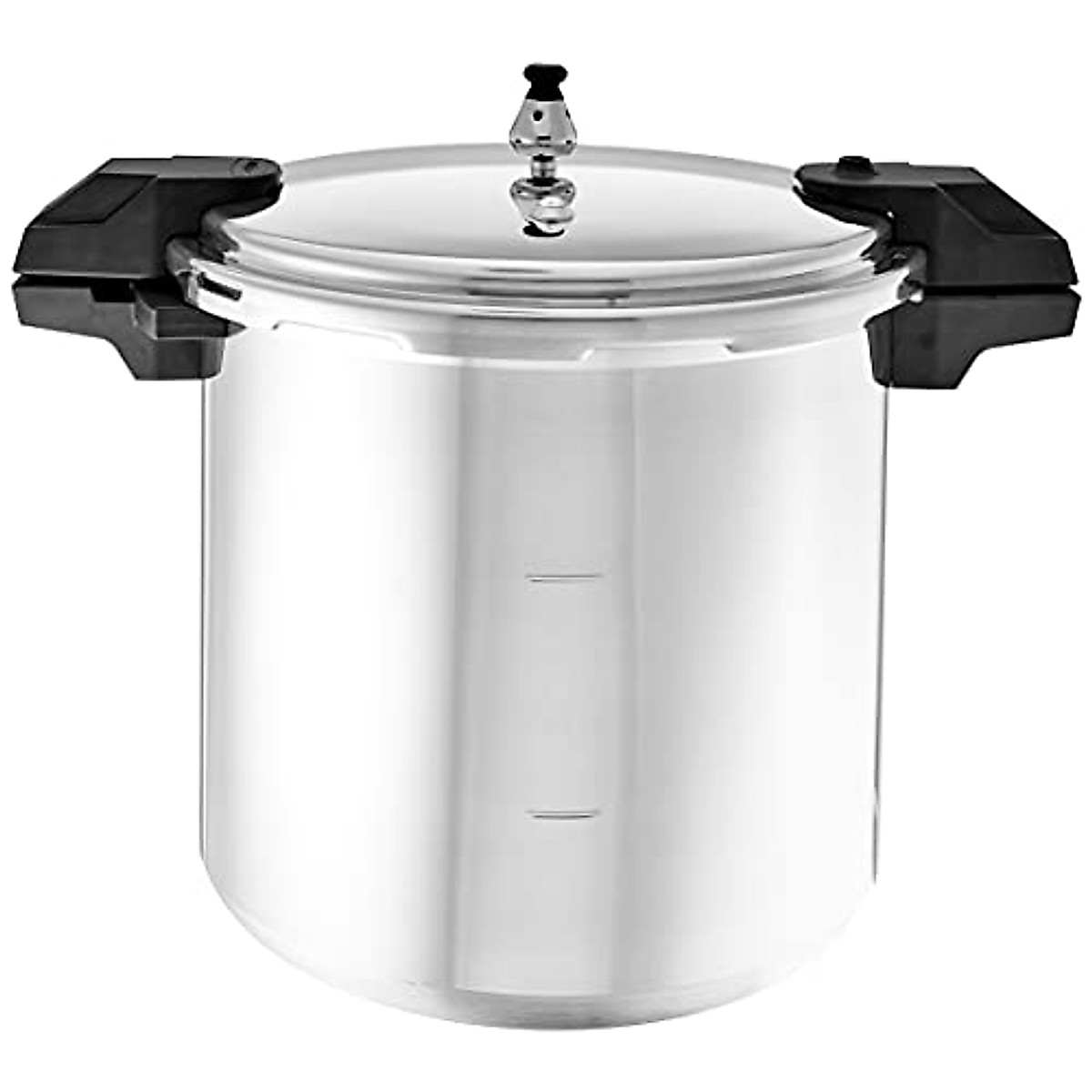 Mirro - 7114000221 Mirro 92122A Polished Aluminum 5 / 10 / 15-PSI Pressure Cooker / Canner Cookware, 22-Quart, Silver