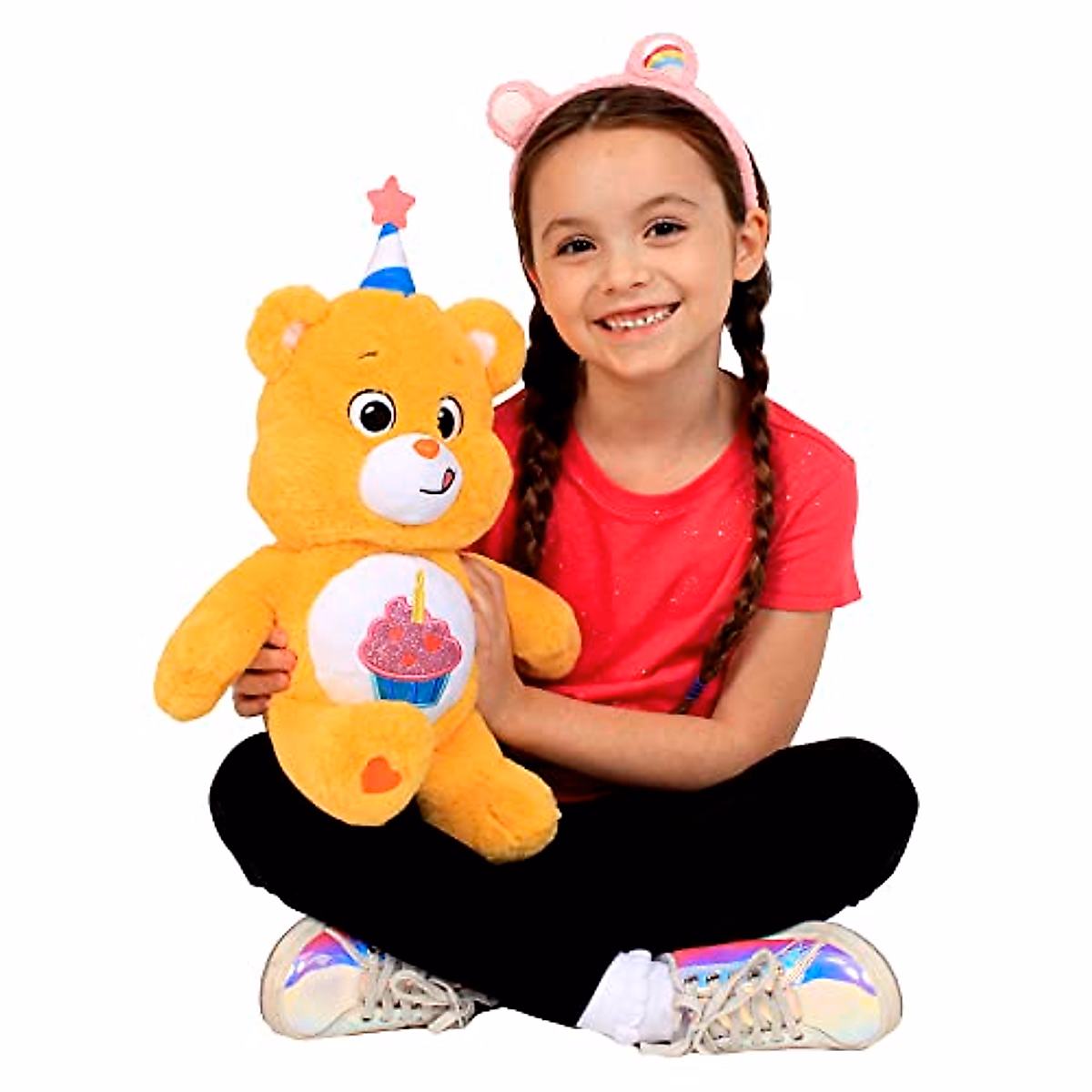 Care Bears 16", Birthday ,Scented, Plush - Soft Huggable Material!, 16 inches