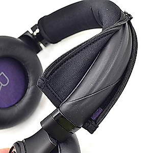 Headphone Headband Cover Head Band Flexible Cloth Zipper Cushion Top Pad Protector Replacement for Plantronics BackBeat Pro 1 2