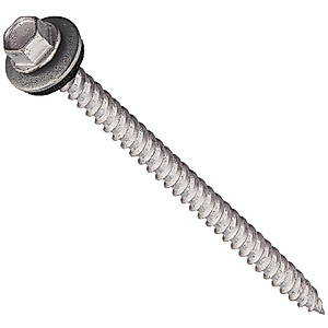 The Hillman Group 47710 10-Inch x 3-Inch Self Piercing Sheeter Pole Barn Screw, zinc