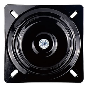 10 Inch Lazy Susans Hardware，Heavy Duty Lazy Susan Rotating Plate Turntable with 600bl Load for DIY Project, Table, Bar Chair(Black)