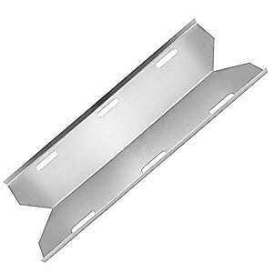 Uniflasy Replacement Parts for Charmglow Home Depot 3 Burner 720-0230, 720-0036-HD-05, Sterling Forge 720-0016 Gas Grills, Stainless Steel Grill Burner Tube, Heat Plates Tent Shield, Burner Cover