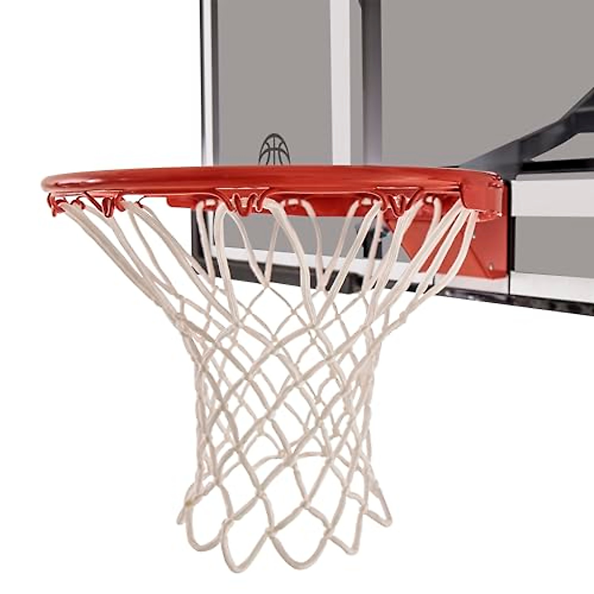 Silverback Ghost Basketball Goal with 60-Inch Tinted Tempered Glass Backboard