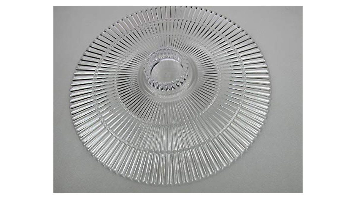 4 Tier Clear Spiral Cascade Wedding Cake Stand