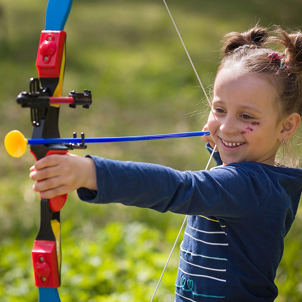 20 Pieces Replacement Suction Cup Arrows Kids Archery Toy Replacement Arrows with Rubber Tip Outdoor Indoor Sports for Boys Girls