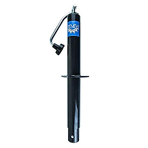 Jeremywell A-Frame Jack RV Camper Trailer Tongue 5000 lbs Heavy Duty Boat Lift Drop Top Wind Black