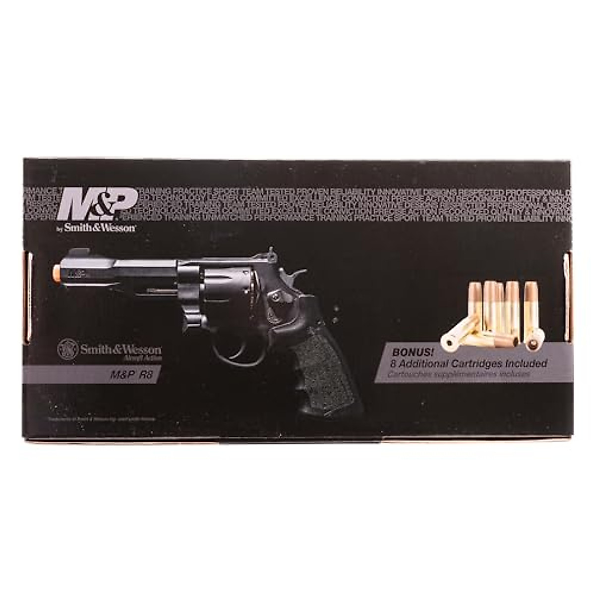 Smith & Wesson M&P R8 6mm BB Pistol Airsoft Gun Revolver