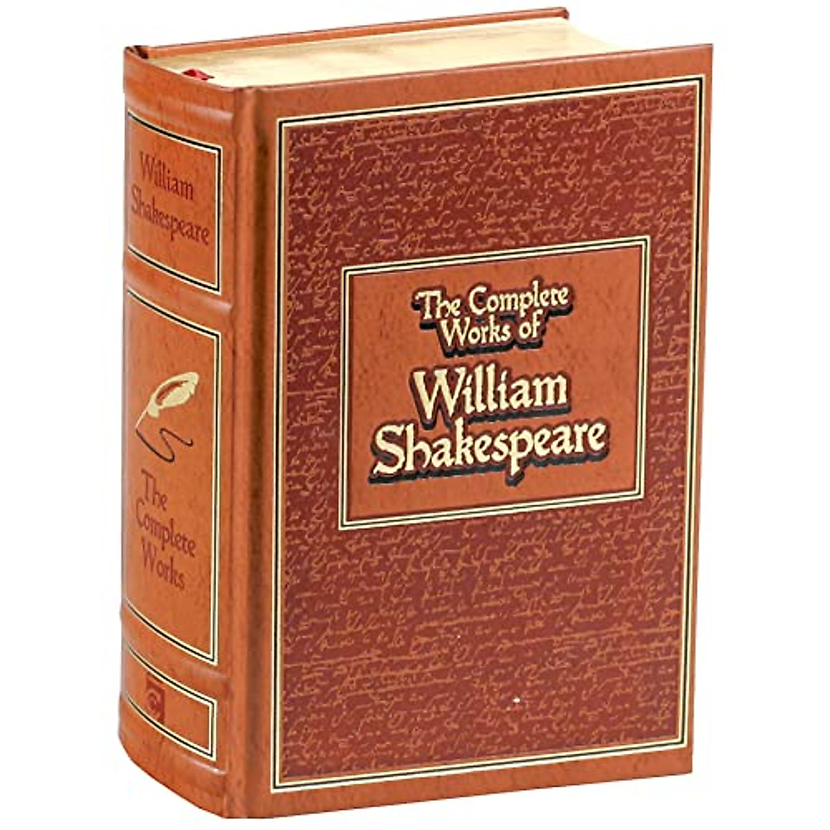 The Complete Works of William Shakespeare (Leather-bound Classics)