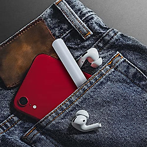 Earbuds Cleaning Kit, Multi-Function Cleaning Pen for Bluetooth Headset, Headphone Cleaner for Earbuds, Wireless Earphones Case Cleaning Tools (2 Pcs White)