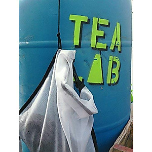 Compost Tea Brew Bag : for 30-50 Gallon Barrel Sized Brews : 400 Micron Nylon Mesh : Made in The USA : 20"x22"