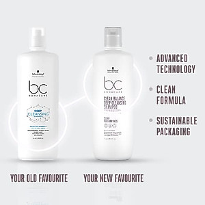 BC BONACURE Deep Cleansing Micellar Shampoo, 33.8-Ounce