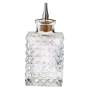 Barfly Bitters Bottle - Cut Crystal - 90 Ml