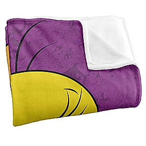 Looney Tunes Blanket, 50"x60", Tweety Bird Character Silky Touch Super Soft Throw