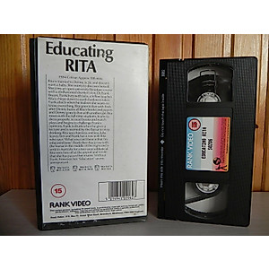 Educating Rita - Michael Caine - Julie Walters - Pre-Cert - Rank Video - Pal VHS