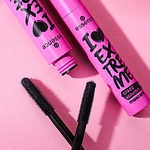 essence | I Love Extreme Crazy Volume Mascara (Pack of 3) | Vegan & Cruelty Free | Free From Parabens-Fragrance, Alcohol & Microplastic Particles